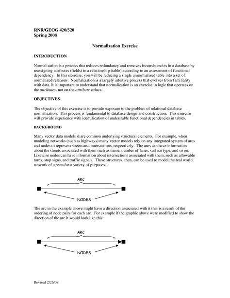Normalization Exercise Solved Assignment Rnr 417 Assignments