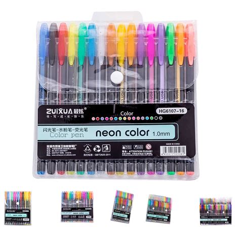 Redempat Multicolor Water Paint Doodle Pens Fade Resistant Paint Fine