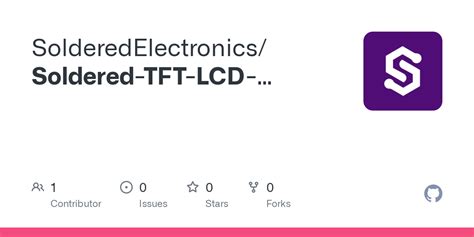 GitHub SolderedElectronics Soldered TFT LCD Breakout 2 8 With Touch