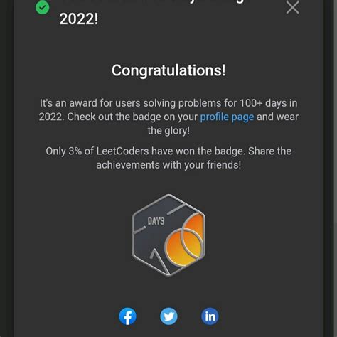 Sai Abhishek Kopula On Linkedin I Had Won The 100 Days Badge In 2022