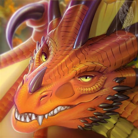 196874 Safe Artistglowingspirit Dragon Fictional Species Western Dragon Feral