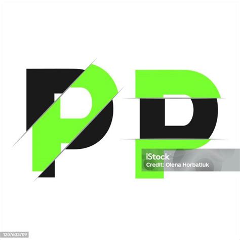 P 편지 로고 디자인은 빨간색 선과 날카로운 가장자리와 중간에 잘라 크리에이티브 로고 디자인 패션 아이콘 디자인 템플릿입니다