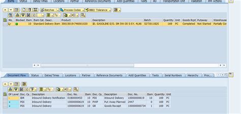 Solved Inbound Delivery Status Not Correct Sap Community