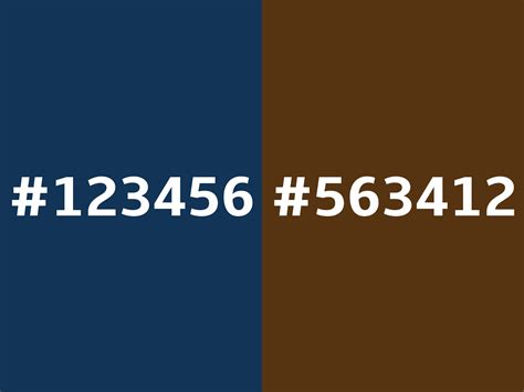 Hex 123456 Color