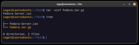 Untar Files In Ubuntu