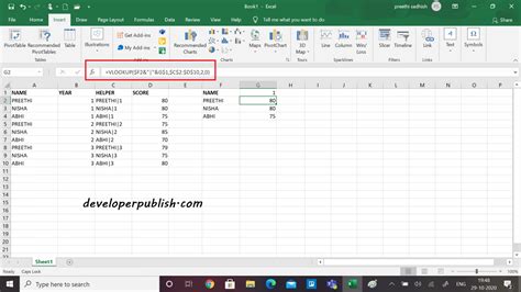 Vlookup In Microsoft Excel Microsoft Excel Tutorials