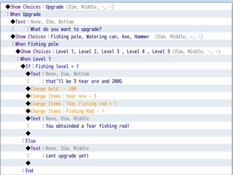 How To Make A Custom Level Up System For Farming Skills Eventing Only Rpg Maker Forums