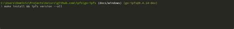 A Look At Go Ipfs On Windows IPFS Blog News