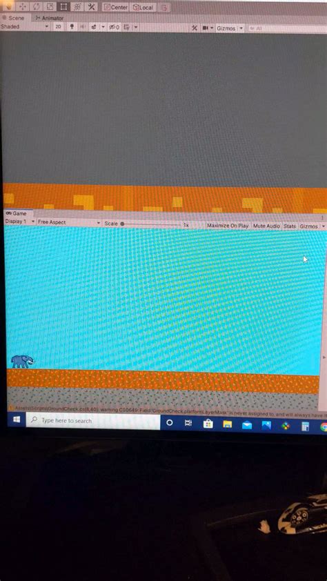 for some reason by gameobject keeps getting randomly stuck on different places on the ground