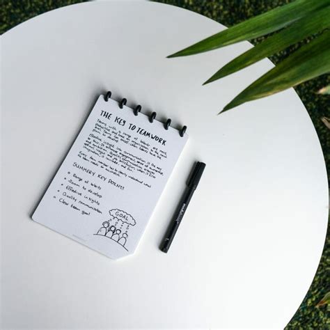 Modubooq™ Essential Modular Reusable Smart Notebook A5 Patboard