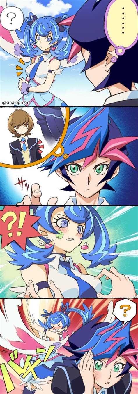 Zaizen Aoi Fujiki Yusaku And Blue Angel Yu Gi Oh And 1 More Drawn