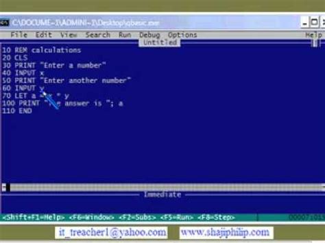 Qbasic Program