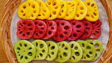 손님상에 올리면 감탄연발 ️만들기 쉬운데 맛있고 멋있기까지 연근 하나로 실력을 뽐내보세요 👍 어깨가 으쓱으쓱~ [삼색연근전] Youtube