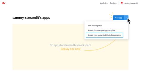 Develop Streamlit Apps In Browser With Github Codespaces