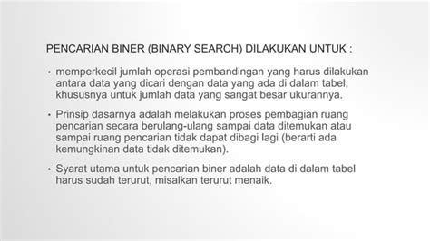 Binary Search Pada Java Pptx