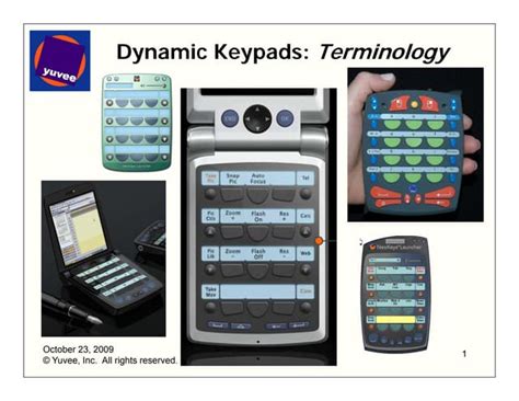 dynamic keypad terminology 10 2009