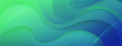 Abstract Gradient Green Blue Liquid Wave Background 21646208 Vector Art