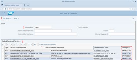Activate Odata Services For Sana Sap Fiori Apps