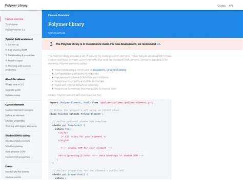 Polymer By Polymer A Undefined Template Built At Lightspeed