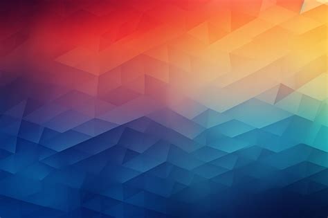 Premium Photo Gradient Geometric Background