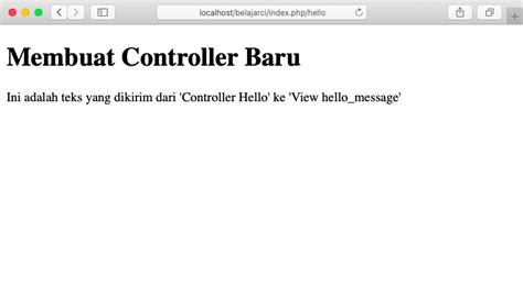 Seri 3 Tutorial Belajar Framework Codeigniter Untuk Pemula Halaman Statis Kangriyanto