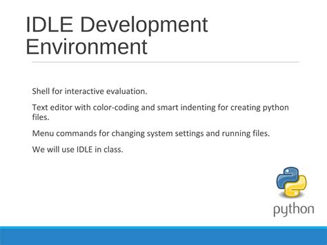 Introduction To Phython Programming Ppt