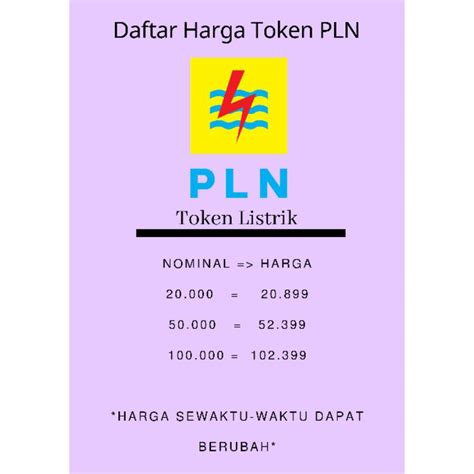 Jual Termurah Token Pln Token Listrik Prabayar Token Listrik Isi Ulang