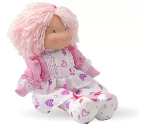 Muñeca Pepona De Tela Paula Pelo Lana 33cm Juguete Peluche Mercadolibre