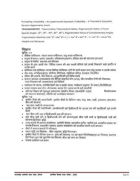 Mp Tet Varg 3 Syllabus 2025 नए बदलाव के साथ हिंदी और इंग्लिश में Mp