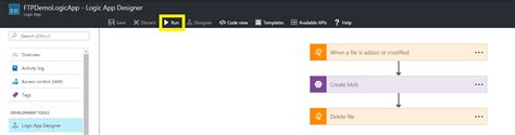 Using Logic Apps To Transfer Files From Ftp Into Azure Blob Storage My Thought Lab