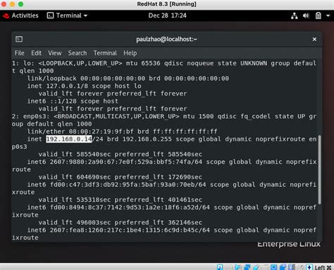 How To Set Up Rhel 83 Using Oracle Virtualbox On Mac By Paul Zhao