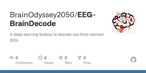 Github Brainodyssey Eeg Braindecode A Deep Learning Toolbox To Decode Raw Time Domain Eeg