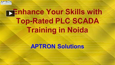 PPT PLC SCADA Training In Noida PowerPoint Presentation Free To Download Id A NTJiY