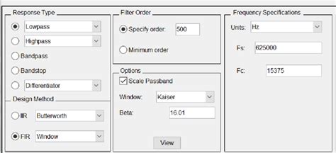 The Interface Of Parameter Settings Download Scientific Diagram