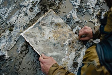 premium photo mapping geological features using advanced technol