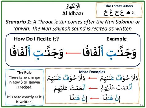 Tajweed Alidhaar Al Idhaar Idhaar Quran Recitation Tajweed Quran