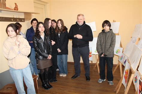 სენაკის მუნიციპალიტეტის ხელოვნების ცენტრი Art Center Of Senaki Municipality 1 თებერვალს