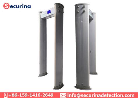 55kgs Security Walk Through Gate Security Gate Scanner Built In Self