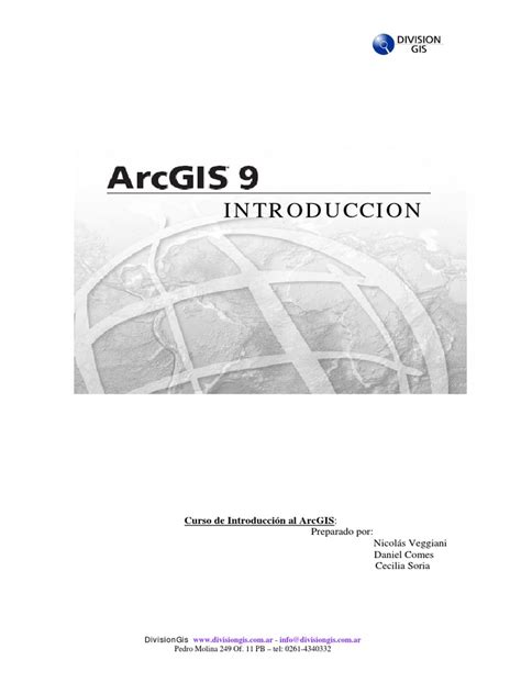 Manual Oficial De Argis Pdf Pdf Sistema De Información Geográfica Informática