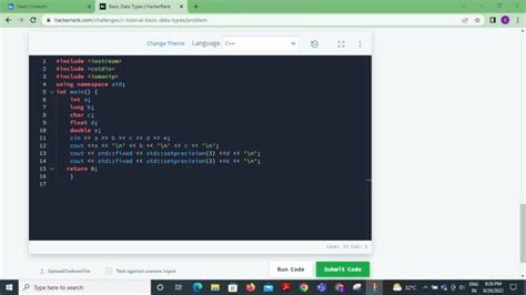 Shalini Raghav On Linkedin Day1 100daysofcodechallenge Hackerrank Vitbhopal Github Vit