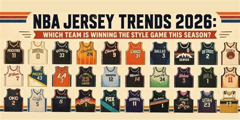 Nba Jersey Trends 2026 Which Team Is Winning The Style Game This Seas Coast 2 Coast Sports Canada