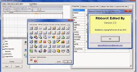 segala cara cara membuat ribbon sendiri di excel 2007 maupun 2010