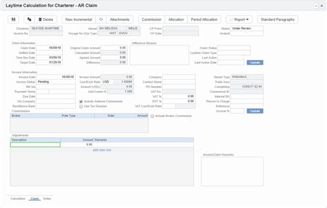 Imos Laytime Calculation