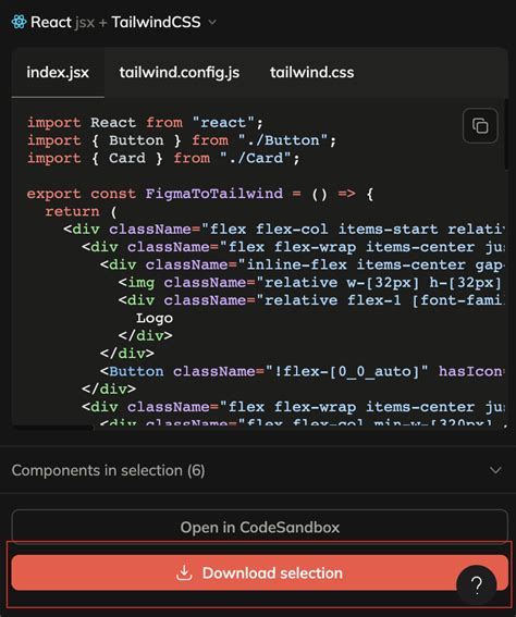 how to export tailwind css from figma anima blog