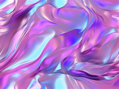 Premium Ai Image Seamless Repeatable Tile Iridescent Foil Background