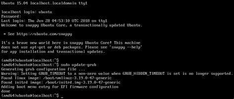 Boot Snappy Ubuntu Core 1504 Kernel Panic Cannot Open Root Device