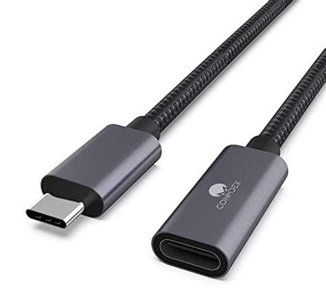 Usb C Verlengkabel Conmdex Usb C Mannelijk Naar Vrouwelijk Usb Kabel Usb Gegevensoplaadkabel