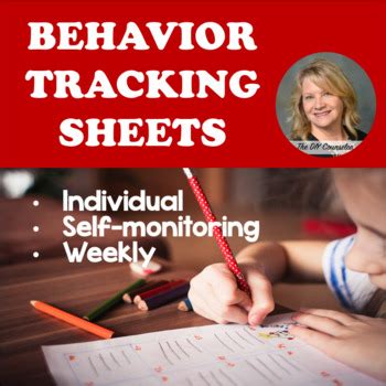 Behavior Tracking Sheets By The DIY Counselor Carla TpT