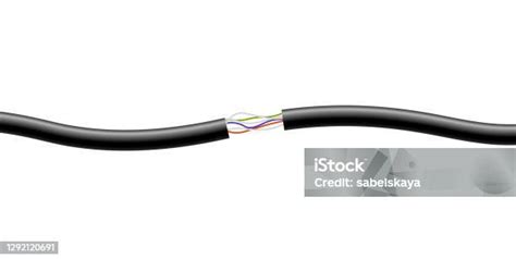 여러 가지 빛깔의 절연 와이어와 전기 케이블 벡터 일러스트 3차원 형태에 대한 스톡 벡터 아트 및 기타 이미지 3차원 형태 고무 구리 Istock
