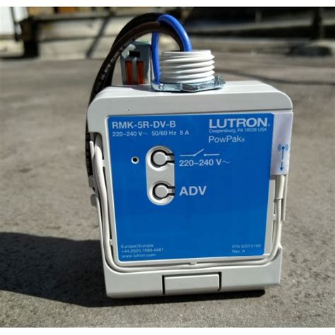 Lutron Powpack 5a Relay Module With Softswitch Rmk 5r Dv B For